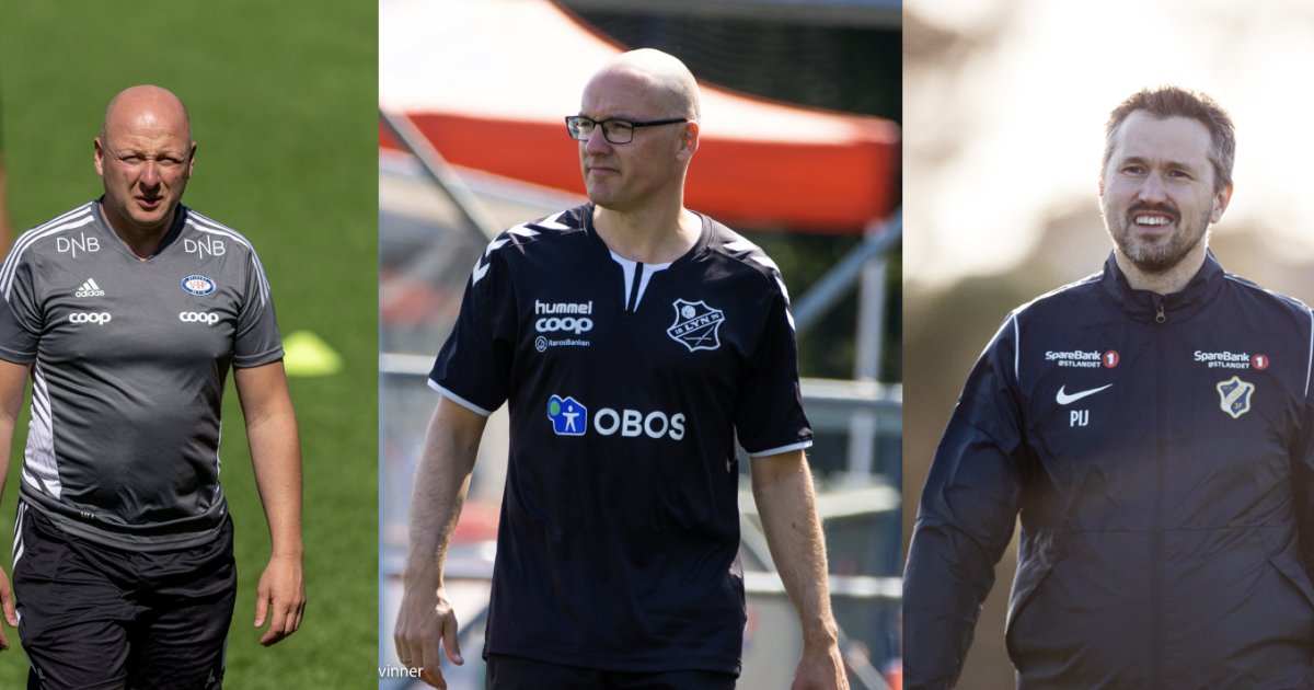 KANDIDATENE TIL ÅRETS TRENER I TOPPSERIEN OG 1. DIVISJON / Toppserien KANDIDATENE TIL ÅRETS TRENER I TOPPSERIEN OG 1. DIVISJON / Toppserien