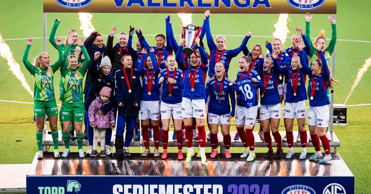Slik spilles Toppserien 2025 / Toppserien