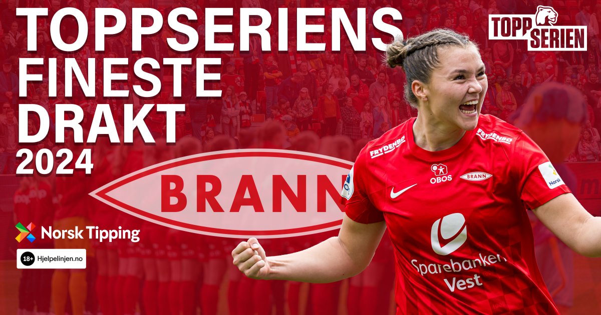 Toppseriens fineste drakt 2024 er kåret / Toppserien